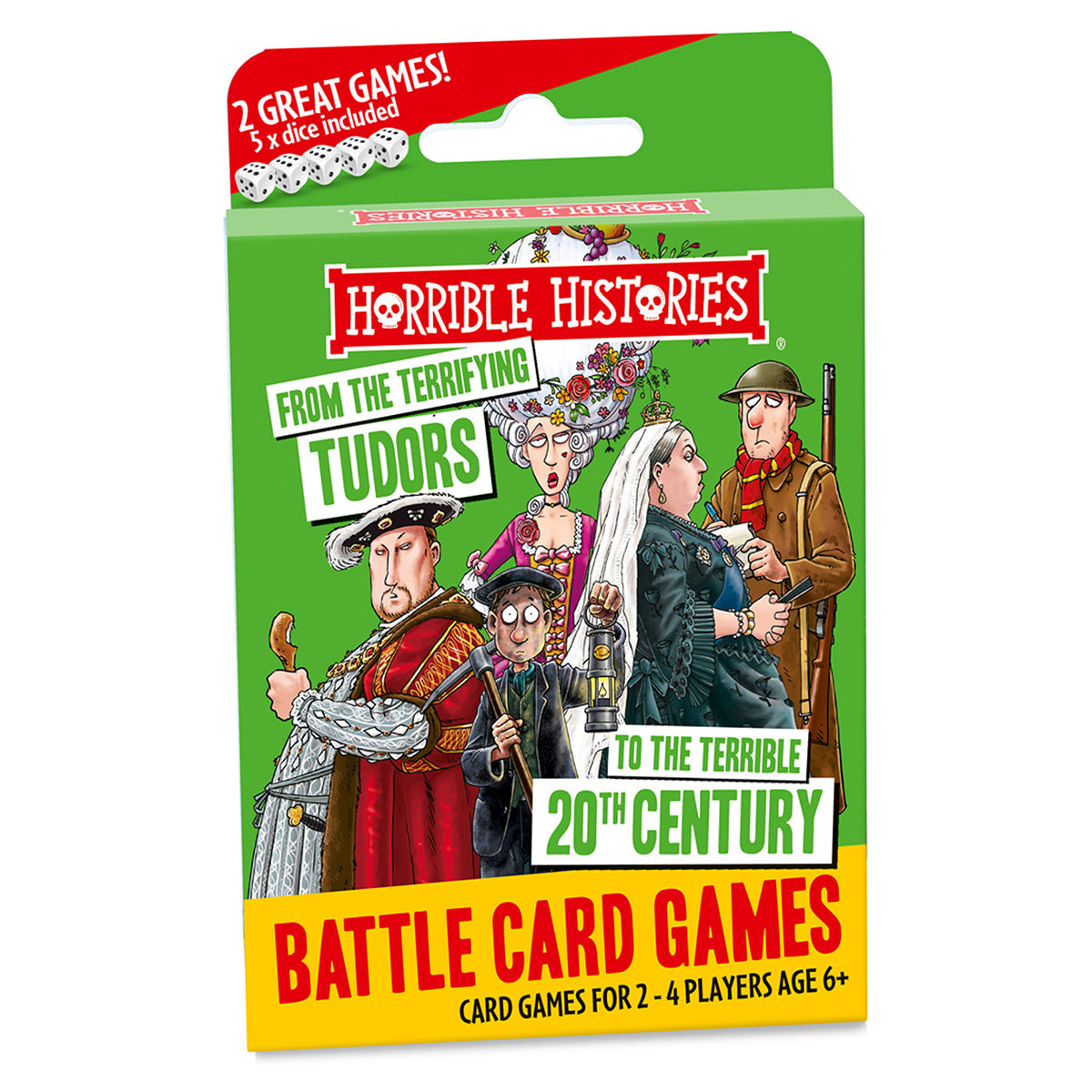 Horrible Histories Battle Card Games - Tudors – GameGuru