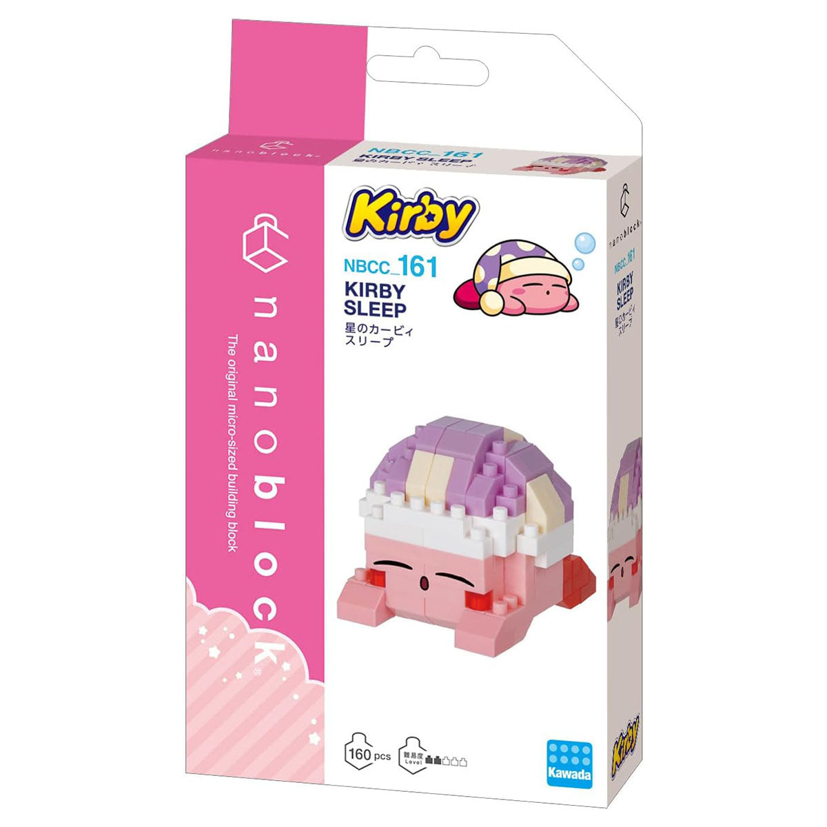 Nanoblock Kirby: Kirby Sleep Micro-Sized Building Set – GameGuru