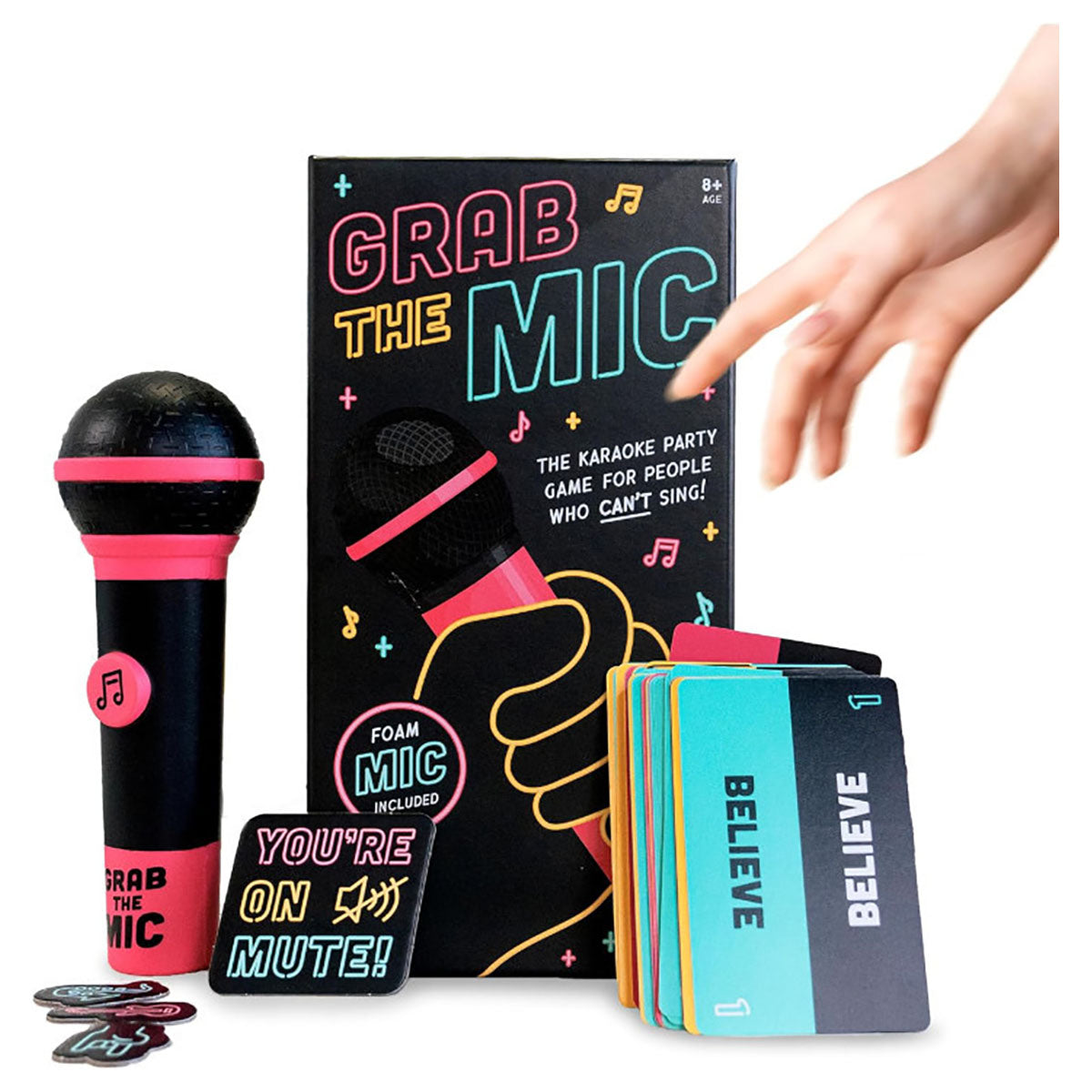 Grab The Mic Karaoke Party Game – GameGuru