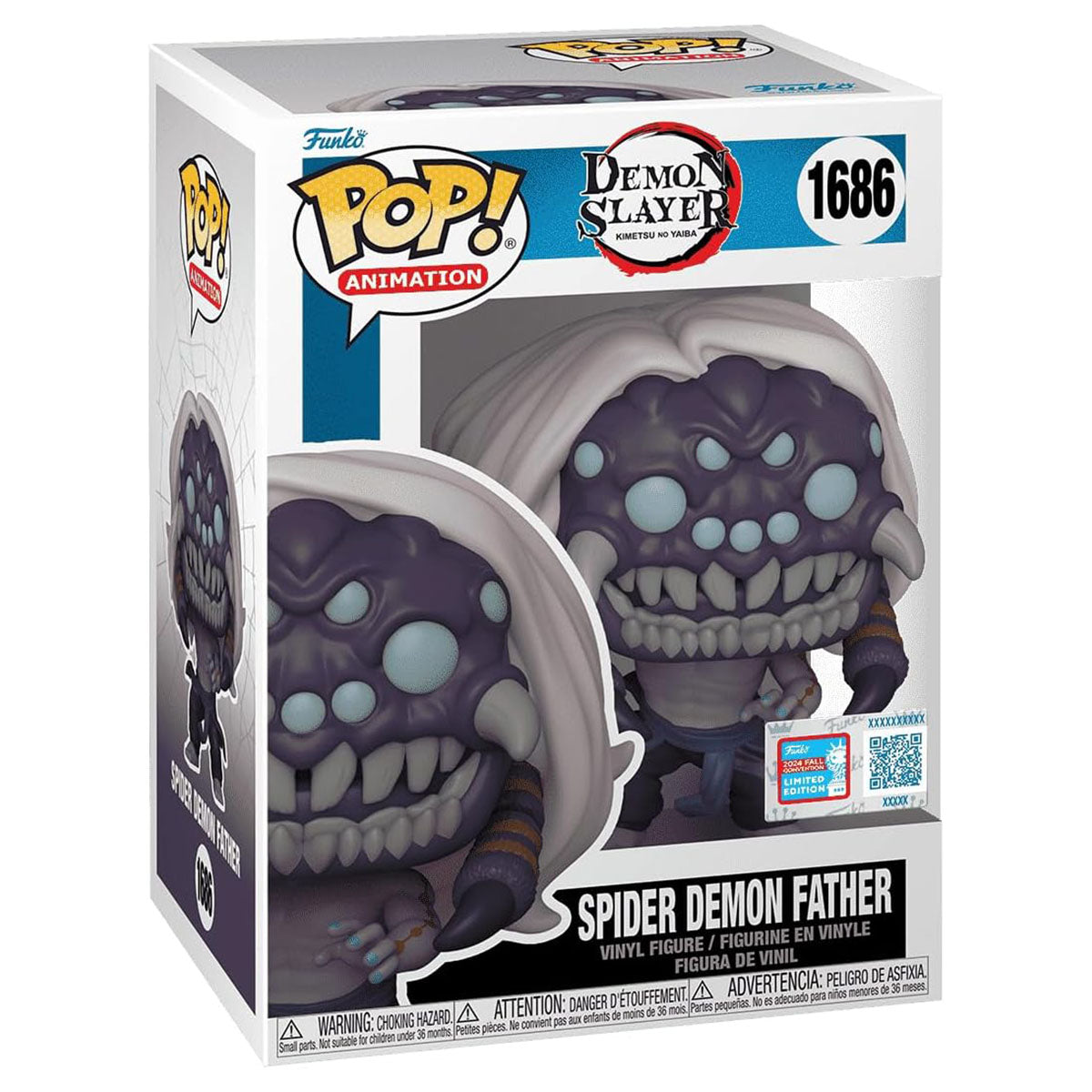 Funko Pop! Animation: Demon Slayer: Spider Demon Father Vinyl Figure ...