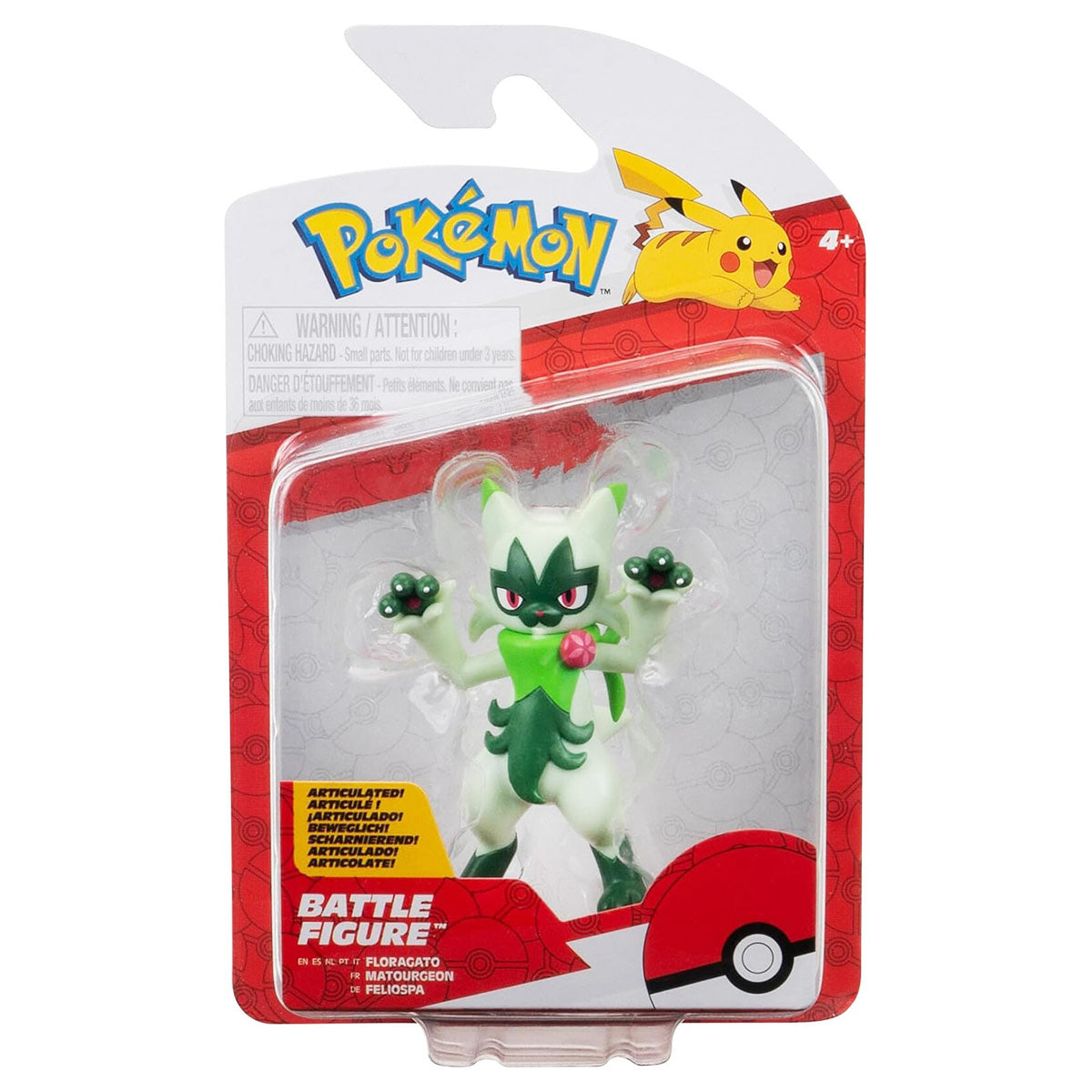 Pokemon Floragato Battle Figure – GameGuru