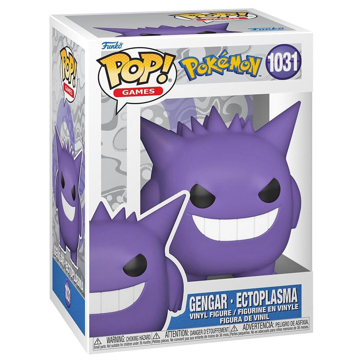 Funko Pop! Games: PokÃ©mon: Gengar - Ectoplasma Vinyl Figure #1031 ...